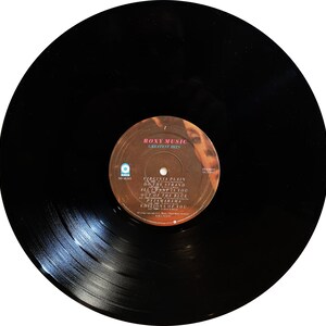 Original '77 ROXY MUSIC Greatest Hits Atco Records Vintage U.S. Vinyl ...