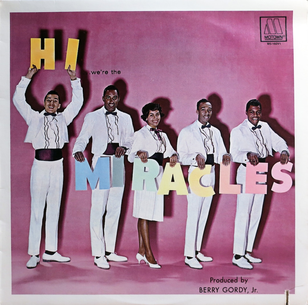 Rare '81 the MIRACLES Hi We're the Miracles ... Motown Records Vintage ...