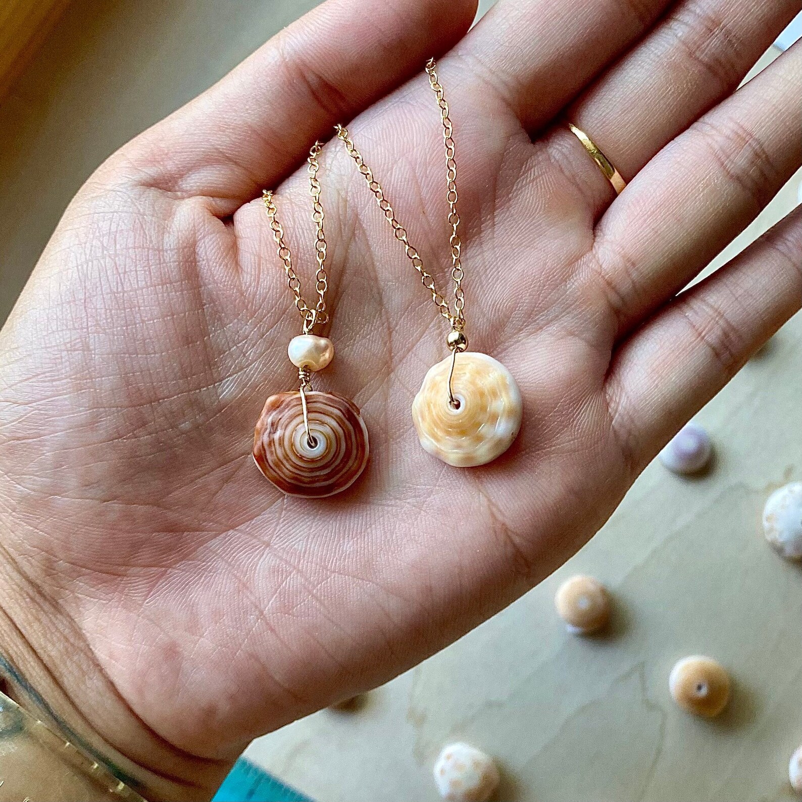 Hawaiian Puka Shell Necklace, Choose Your Own Puka Shell, Puka Shell ...