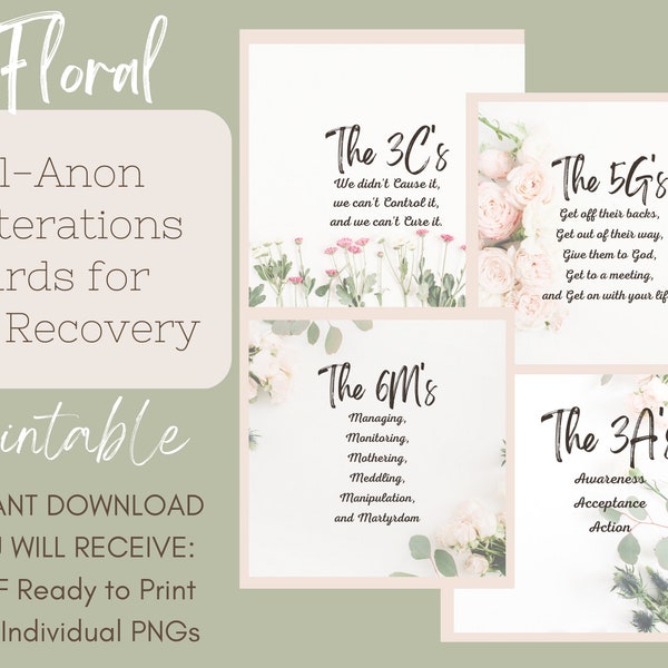 Al Anon Cards - Etsy
