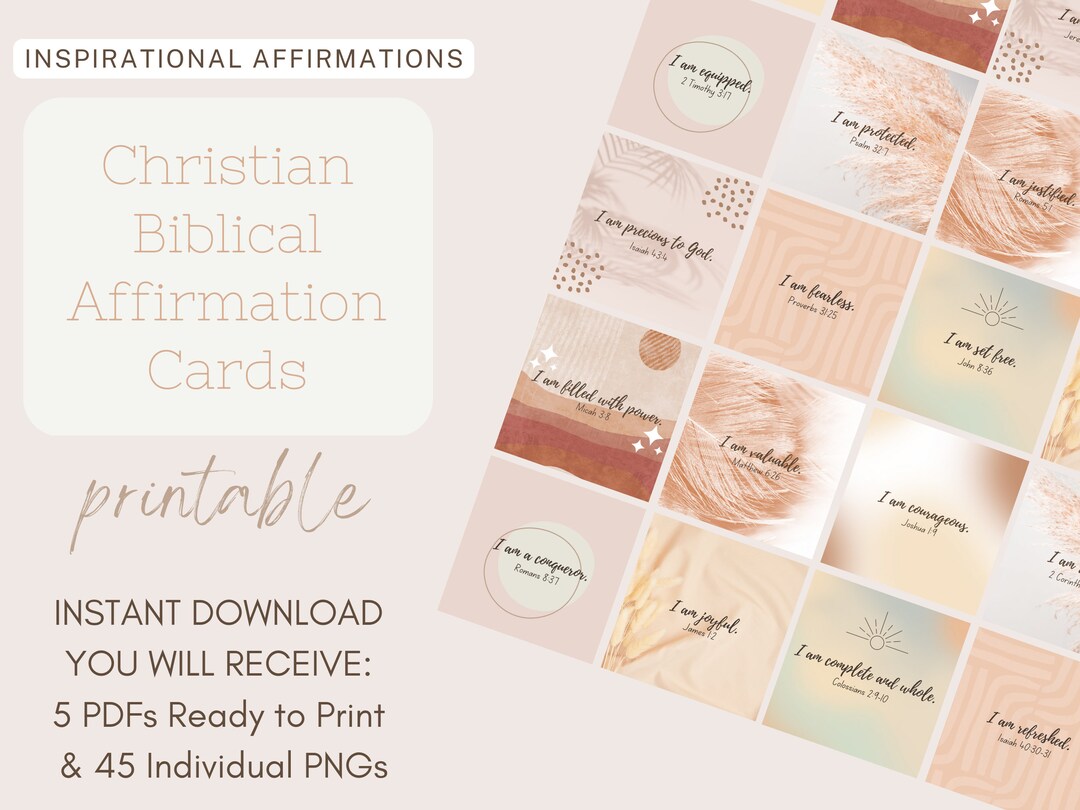 Self Affirmation Cards | Positive Affirmation Cards | Daily Affirmation ...