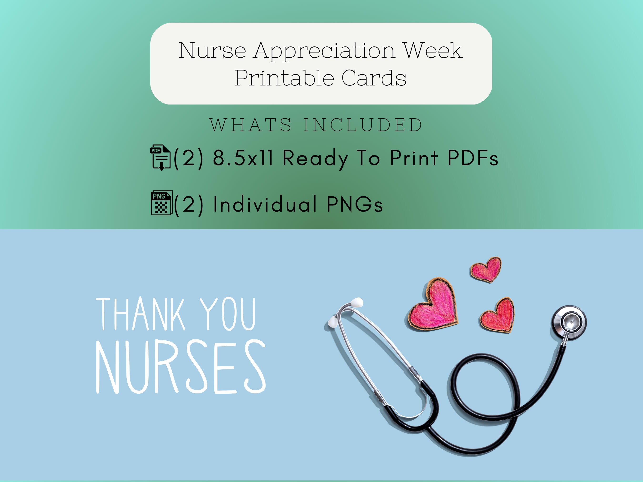 Nurses Week Printable Gift Tag | Thank You for All You Do | Nurse ...
