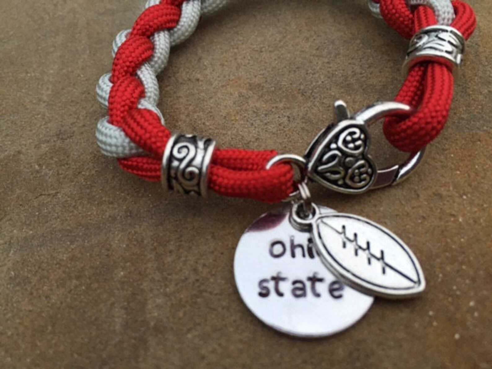 Ohio State Bracelet - Etsy