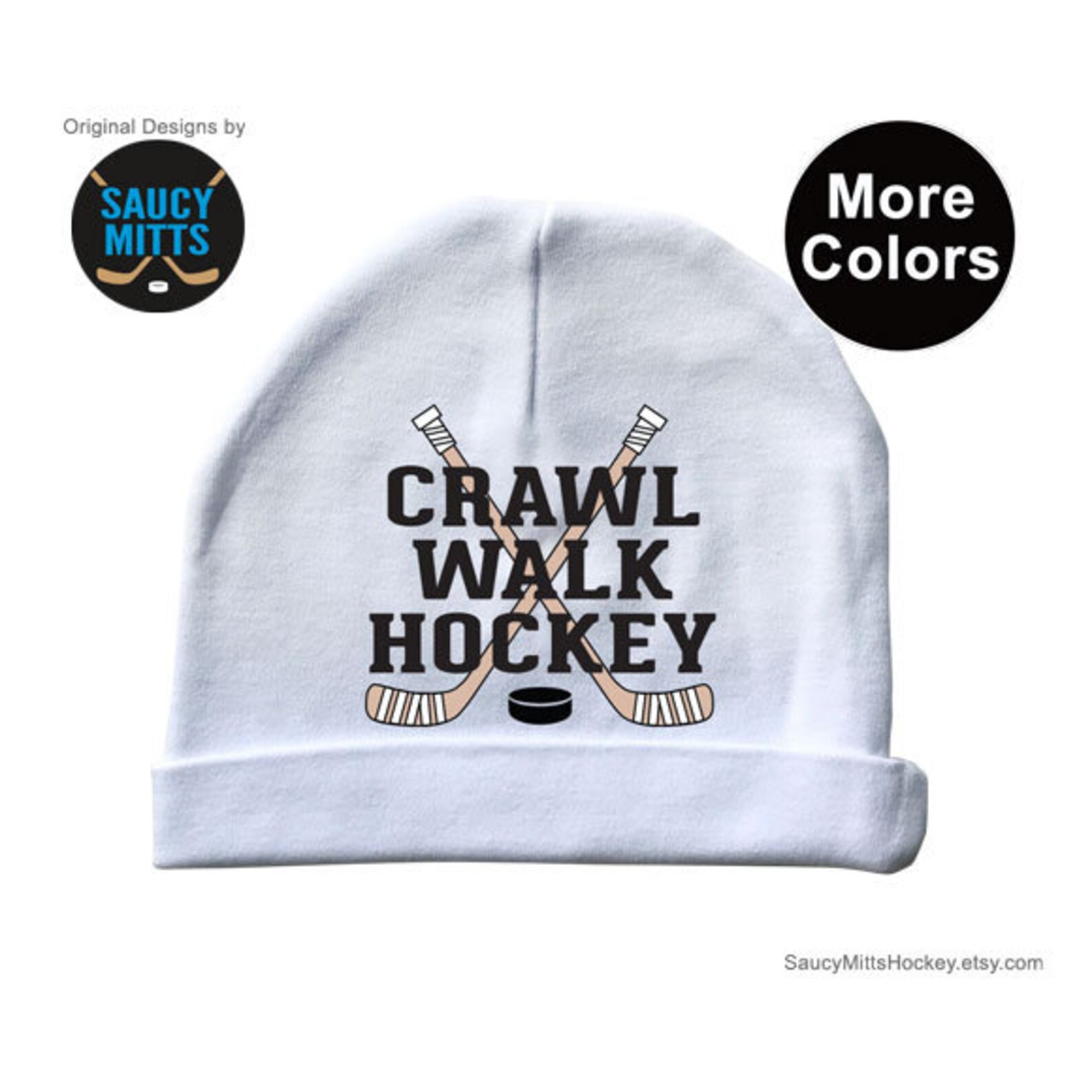 Hockey Baby Beanie Crawl Walk Hockey Infant Hat | Etsy