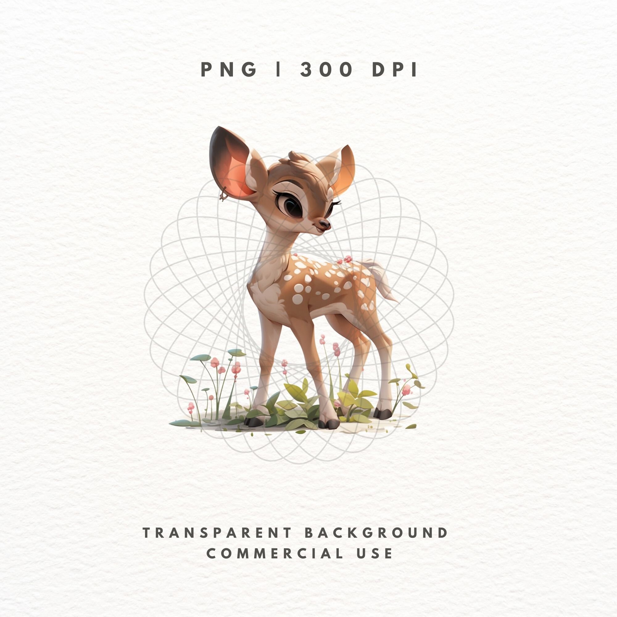 Woodland Animals Clipart PNG Clipart Bundle Forest Animals - Etsy