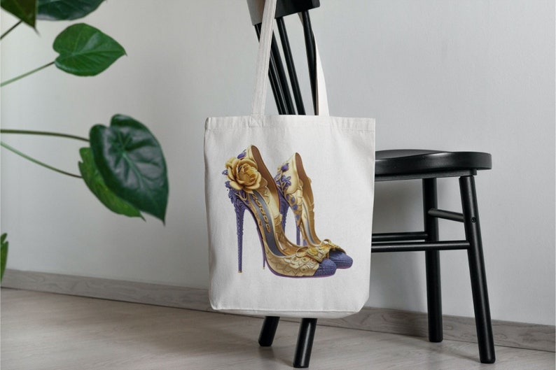 Beautiful Single Shoe Clipart Single PNG Image Invitations - Etsy