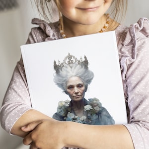 Old Queen Clipart, Woman Clipart, Fairytale Clipart, 4 High Quality PNG ...