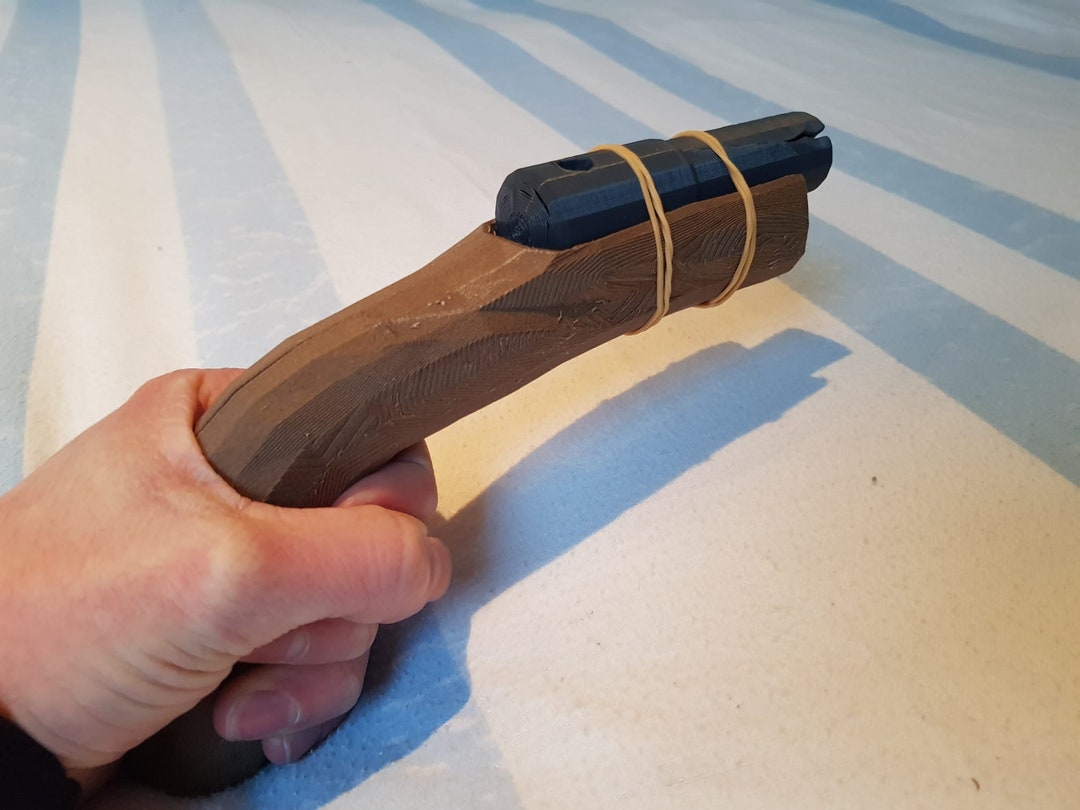 Rust Inspired Eoka Cosplay and Display Prop 3D Printed Ready to Finish ...