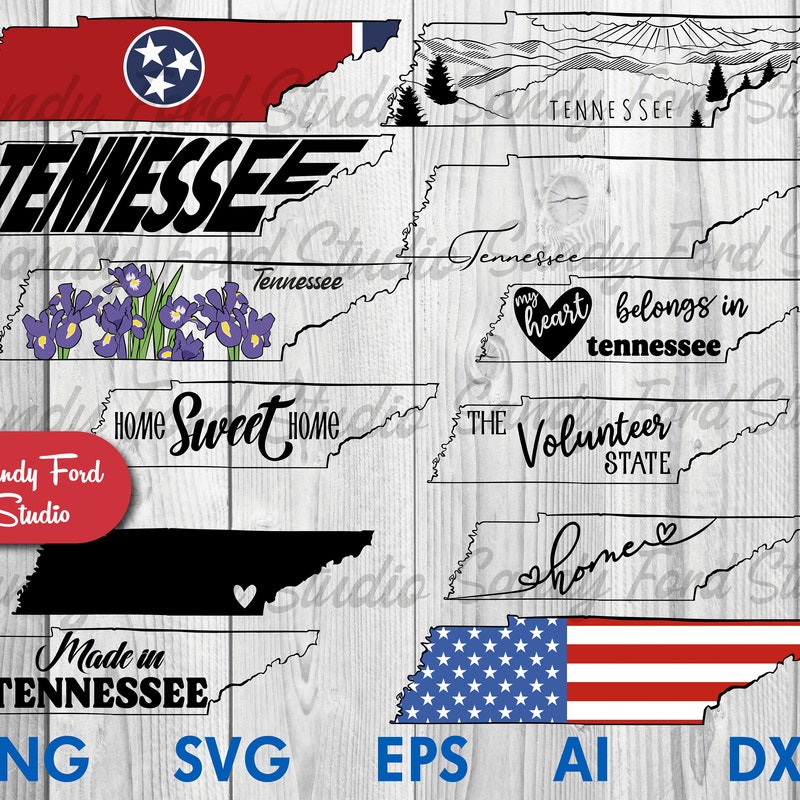 Tennessee Svg - Etsy