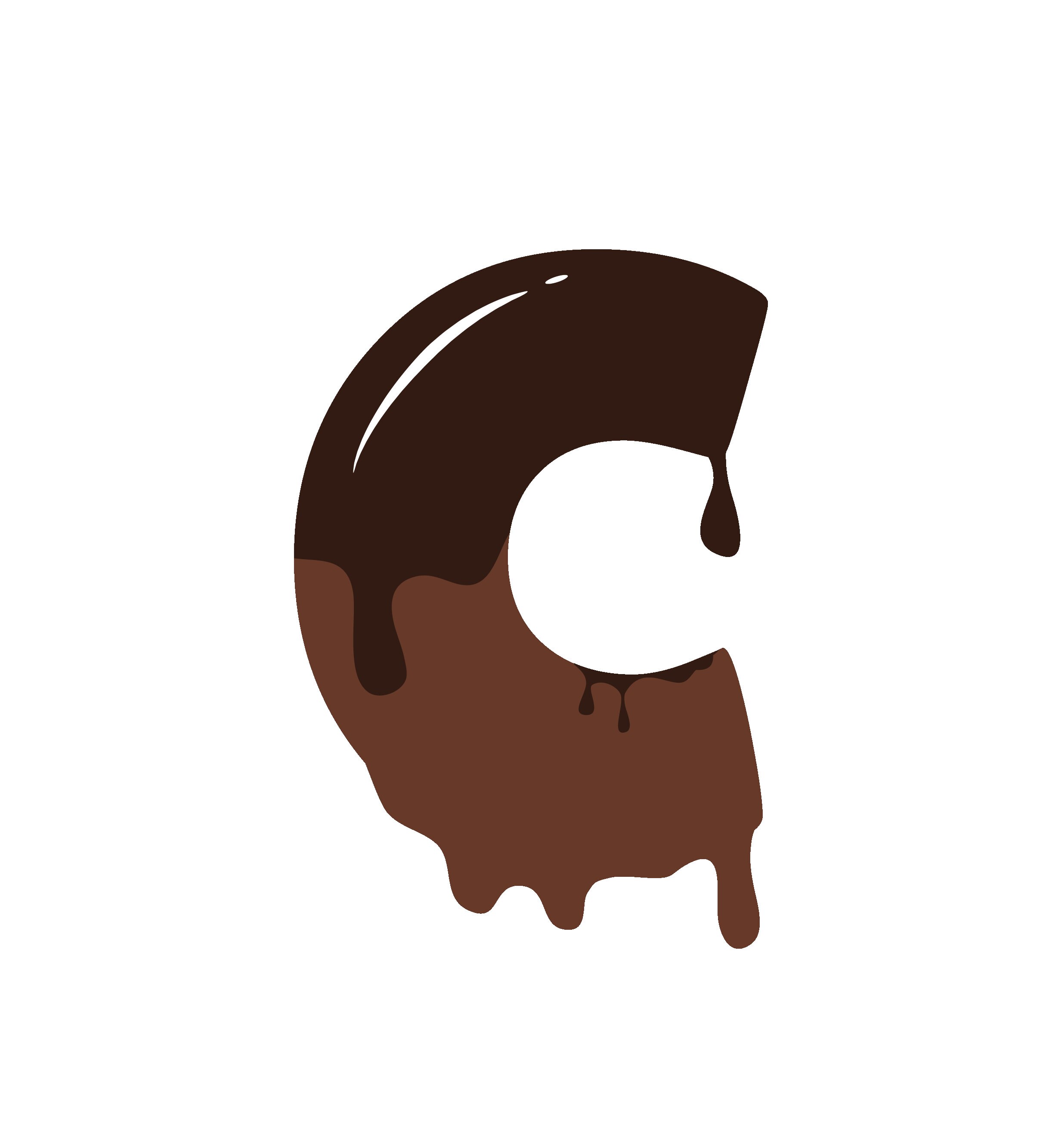 Dripping Chocolate Alphabet Clipart Set SVG PNG EPS - Etsy Australia
