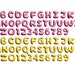 Bubble Alphabet Bubble Letters and Numbers 10 Complete Sets PNG Files ...