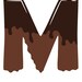 Dripping Chocolate Alphabet Clipart Set: SVG, PNG, EPS (digital ...