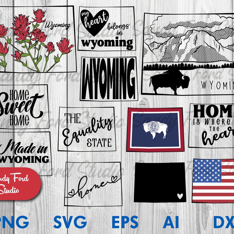 Wyoming - Etsy