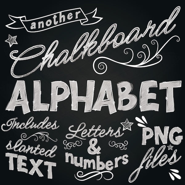 Chalkboard Lettering - Etsy