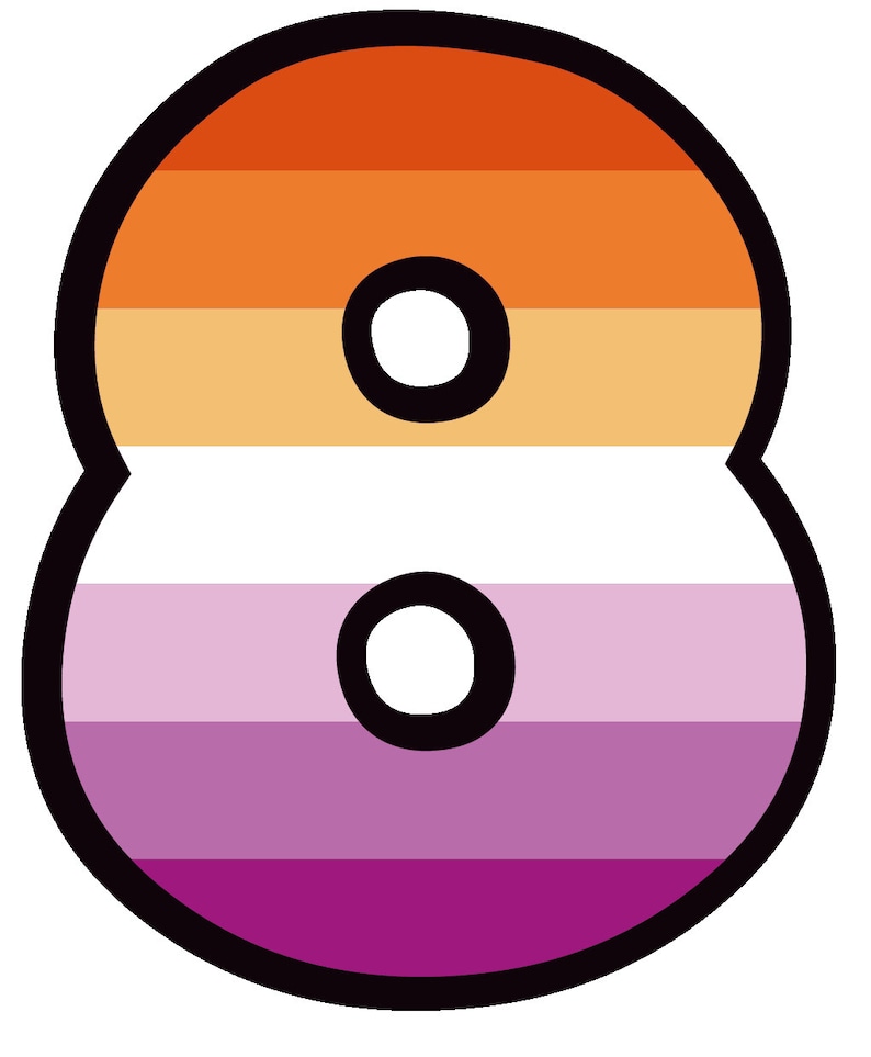 LGBT Alphabet Clipart , Gay Pride Letters, Numbers and Glyphs, Queer ...
