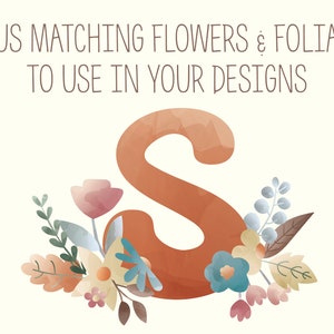 Retro Groovy Boho Floral Alphabet, 70s Groovy Font With Flowers and ...