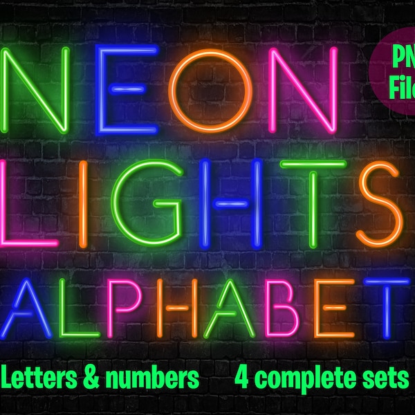 Led Letters With Lights - Etsy