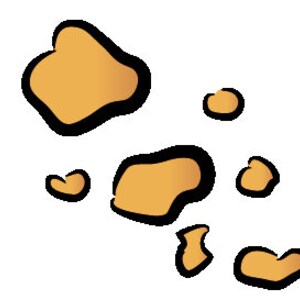 Cookie Alphabet Clipart: Chocolate Chip & Oreo Letters, Numbers (152 ...
