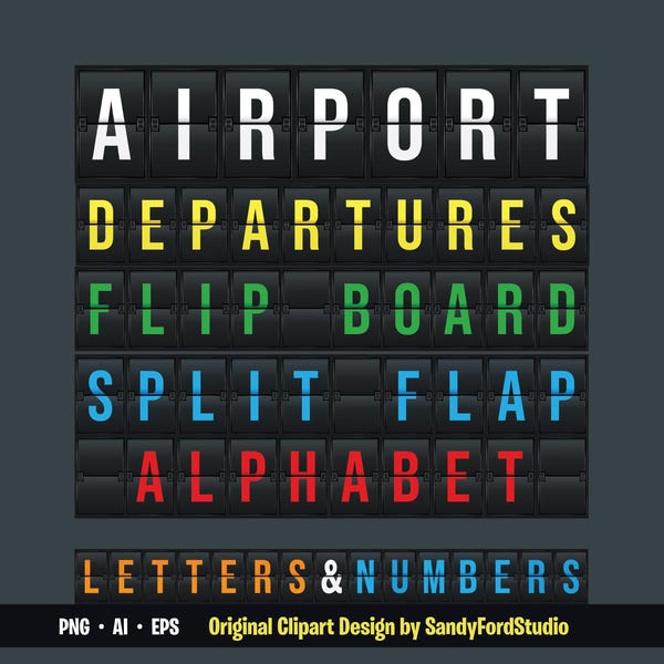 Split Flap Display - Etsy