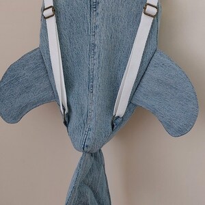 Denim Blue Whaleshark Backpack Jeans Whale Shark Bag - Etsy