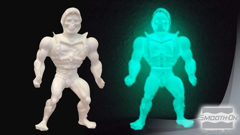 Smooth-on Glow Worm - Phosphorescent Powder - 6 Ounce (blue-green) - Etsy