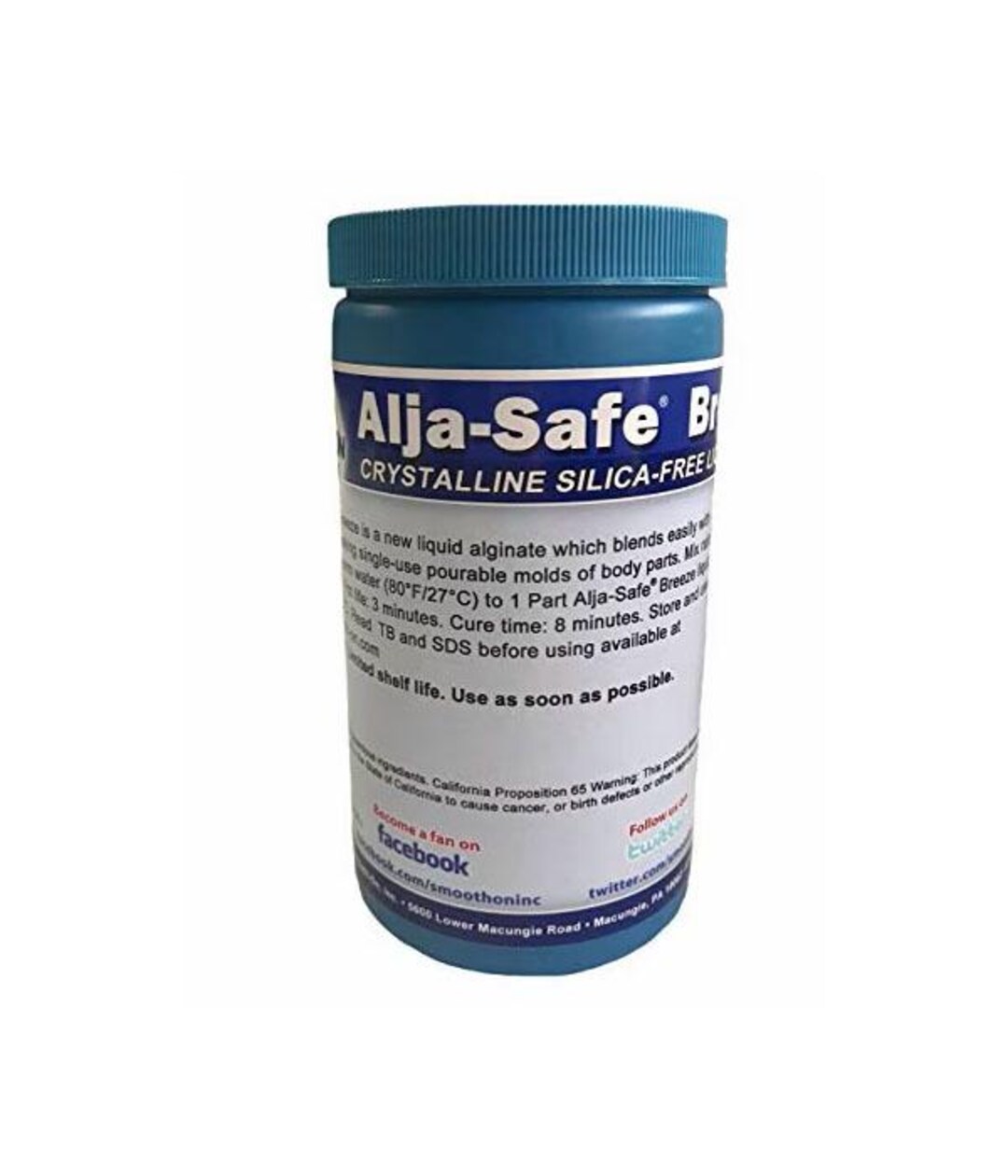Smooth-on Alja Safe Breeze Crystalline Silica Free Liquid Alginate 1.10 ...