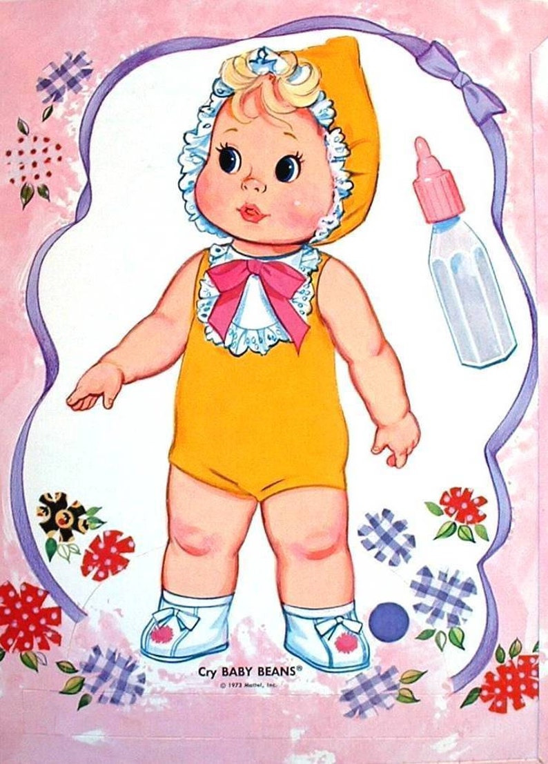 Sale Vintage BABY BEANS Paper Doll Dolls Book UNCUT Mint - Etsy