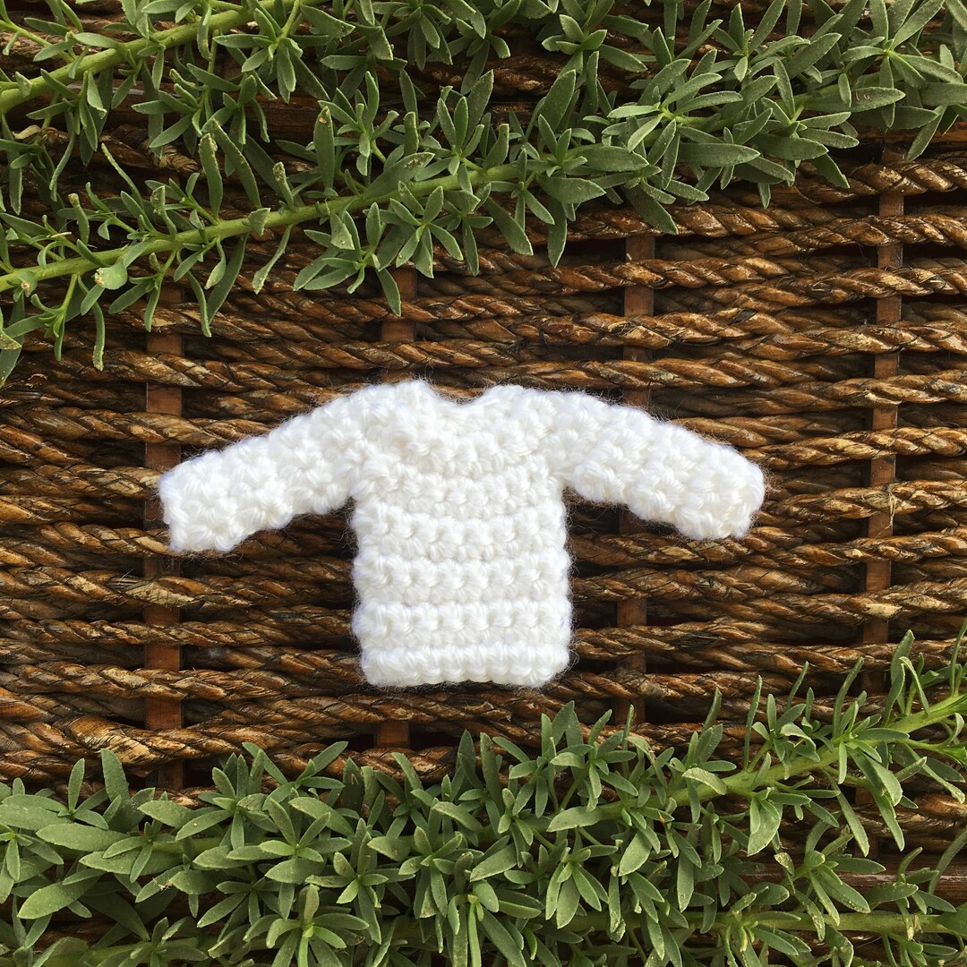 Basic Mini Sweater Crochet Pattern - Etsy