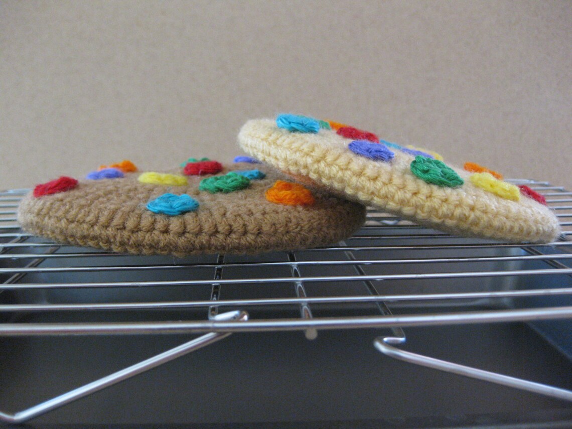 Ice Cream Cookie Sandwich Crochet Pattern - Etsy