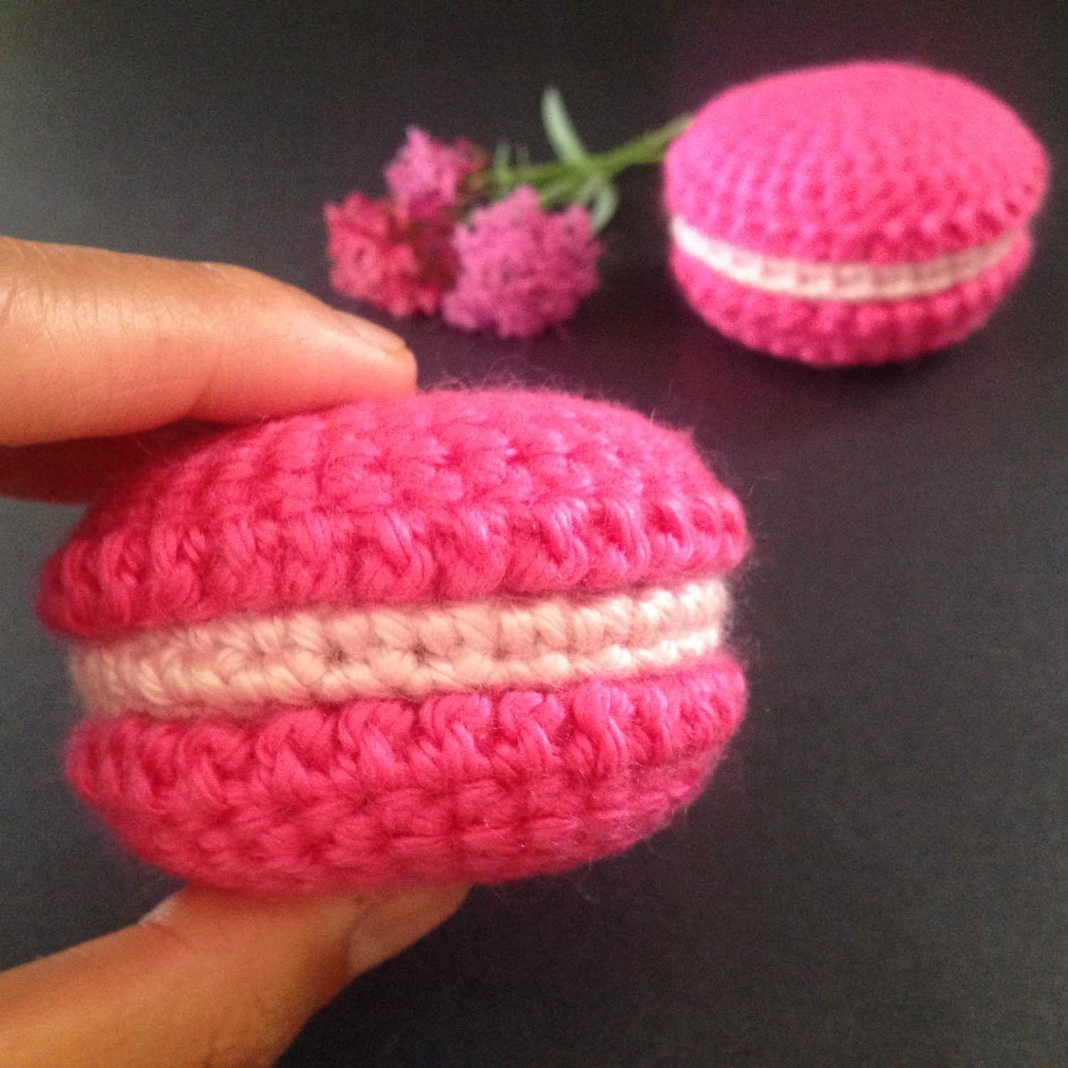 French Macaron Crochet Pattern | Etsy