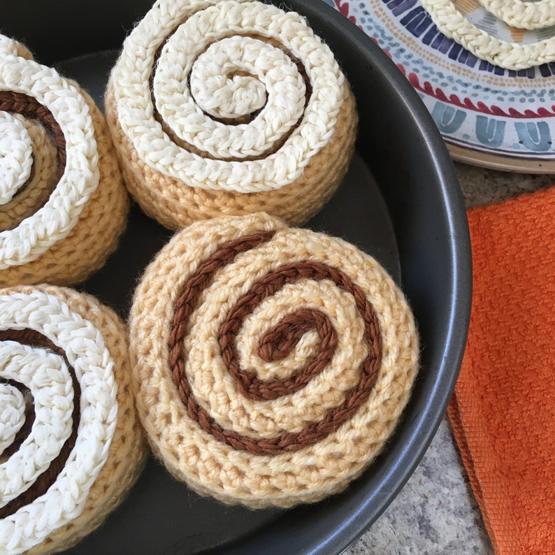 Cinnamon Roll Crochet Pattern - Etsy