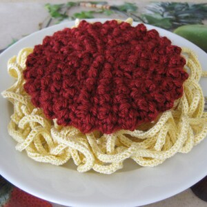 Spaghetti Party Crochet Pattern - Etsy