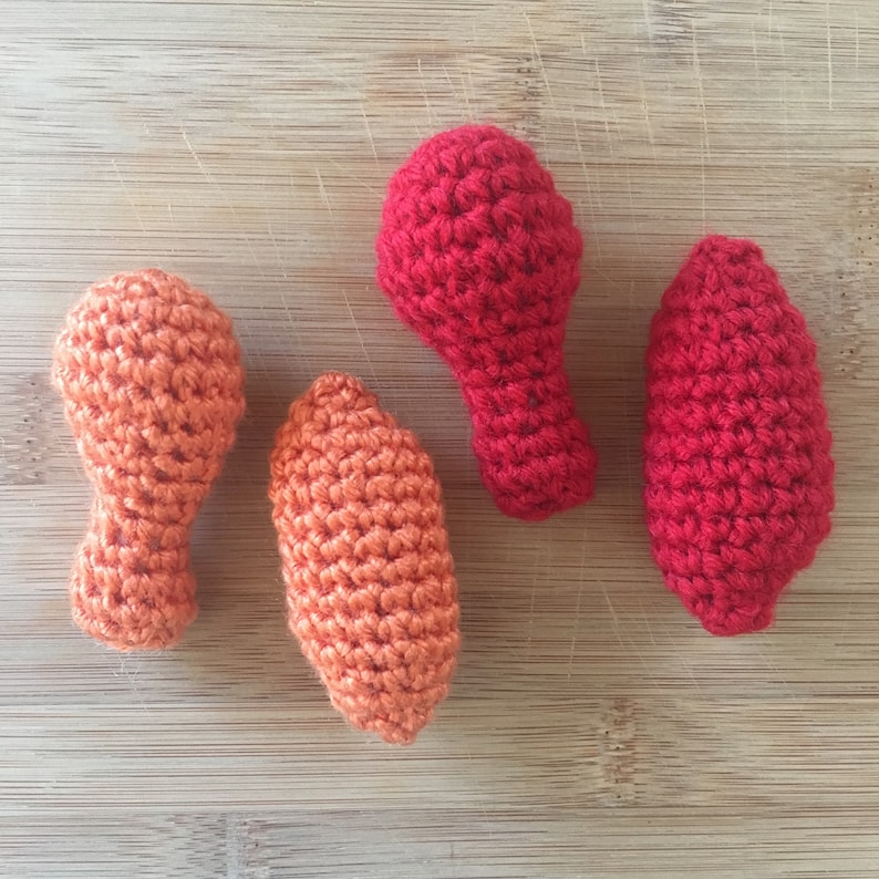 Fried Chicken Platter Crochet Pattern - Etsy