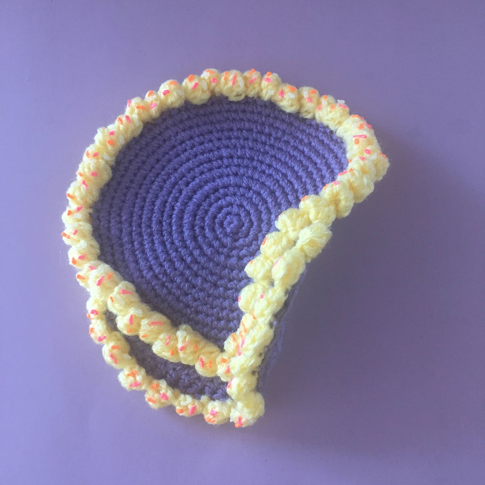3D Cake Appliqué and Coaster Crochet Pattern - Etsy