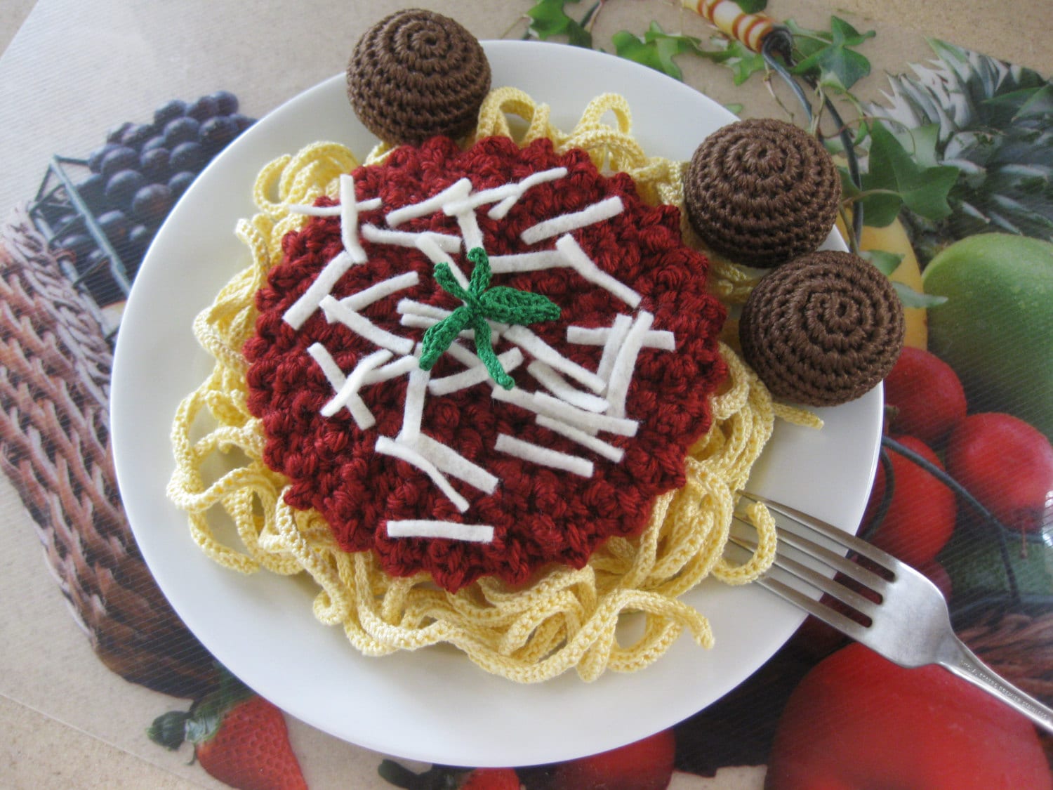 Spaghetti Party Crochet Pattern | Etsy