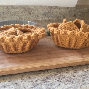 Pie Crust Basket *with Fillings!* Crochet Pattern - Etsy