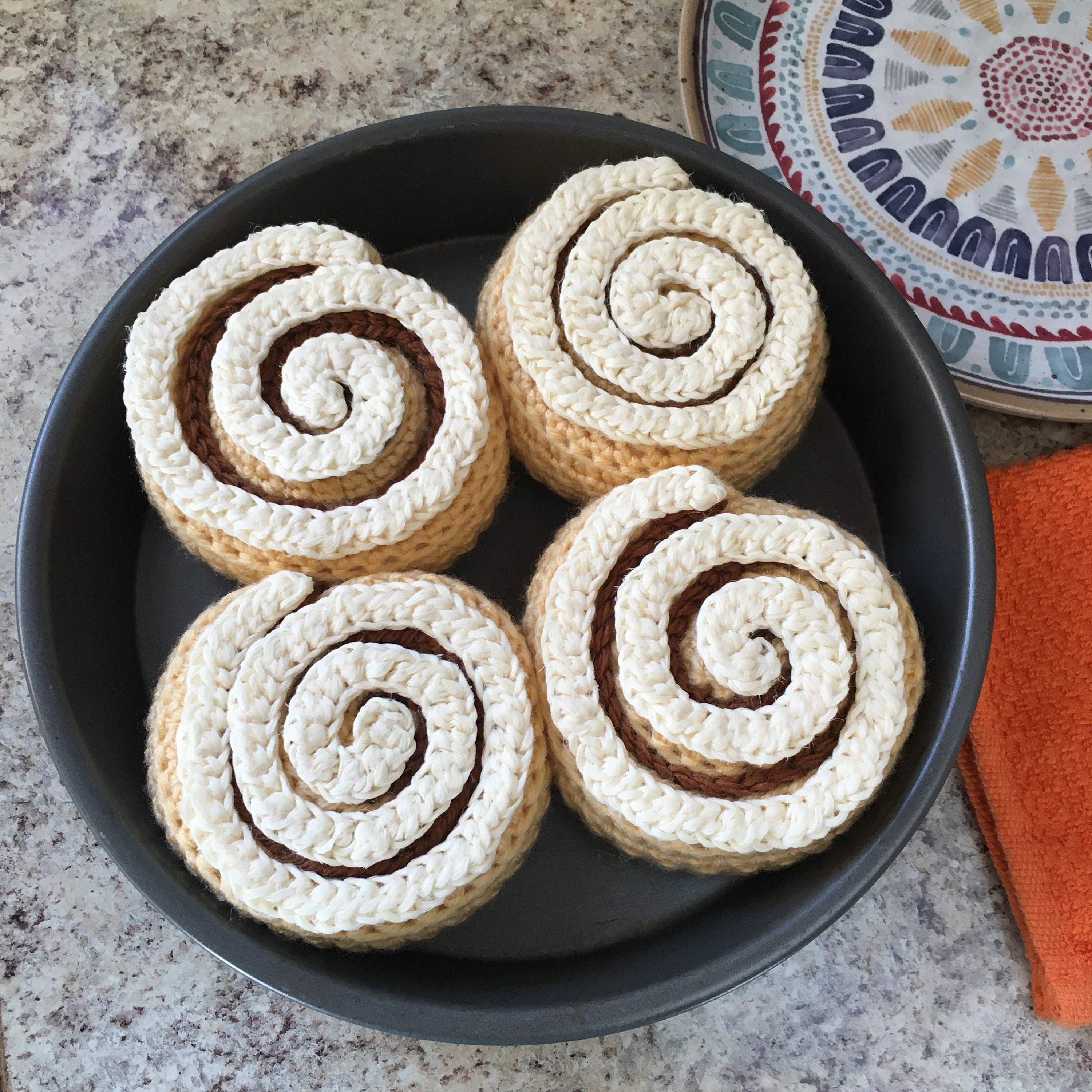 Cinnamon Roll Crochet Pattern - Etsy