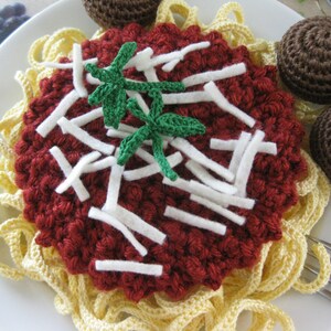 Spaghetti Party Crochet Pattern - Etsy