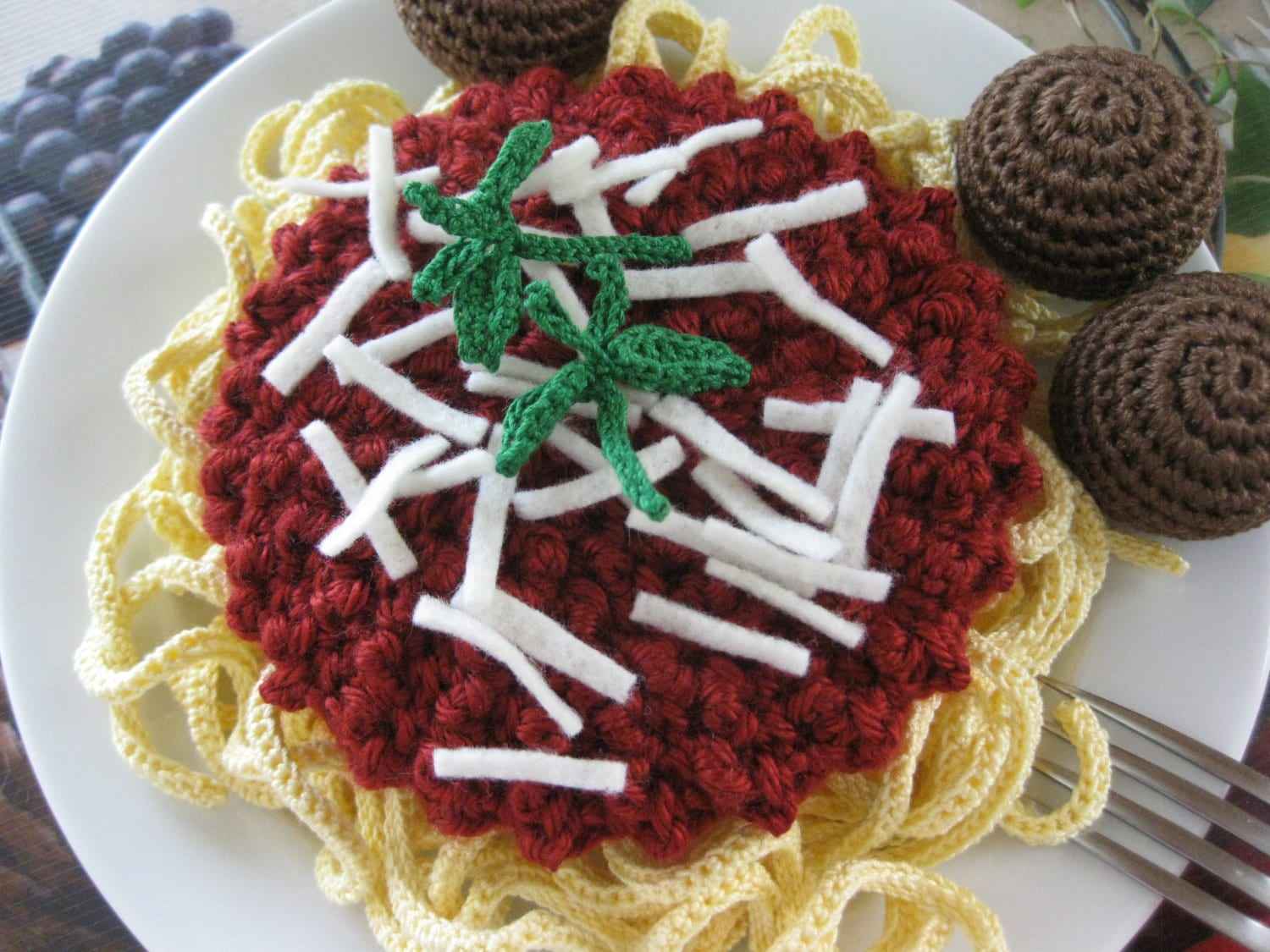 Spaghetti Party Crochet Pattern | Etsy