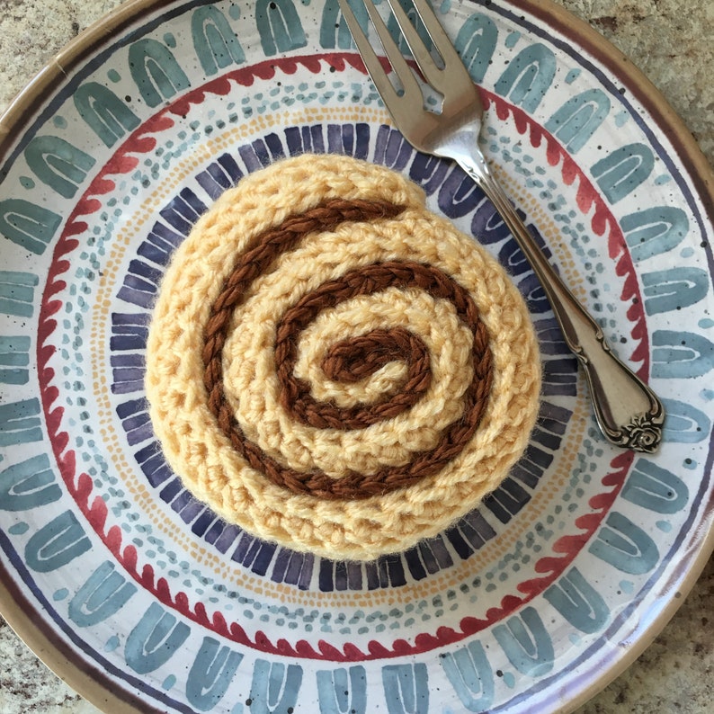 Cinnamon Roll Crochet Pattern - Etsy