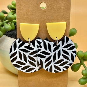 Boho Style, Geometric Earrings, Variety Shape, Statement Drop Dangle ...