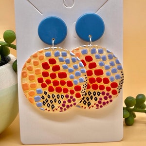 Boho Style, Geometric Earrings, Variety Shape, Statement Drop Dangle ...
