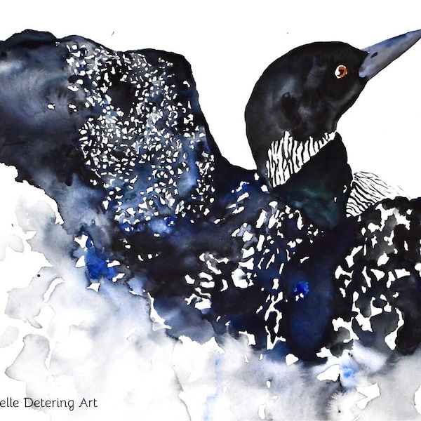 Loon Painting - Etsy