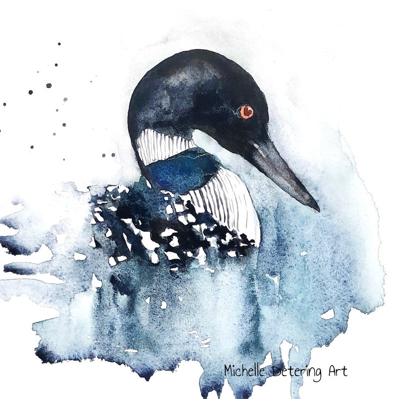 Loon Painting - Etsy
