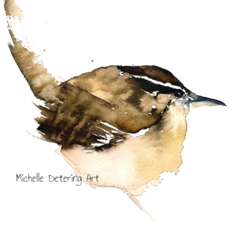 Wren Painting - Etsy