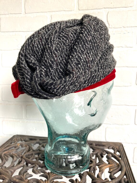 Vintage 1950s 1960s Mr Kurt Original Gray Nubbly Wool… - Gem