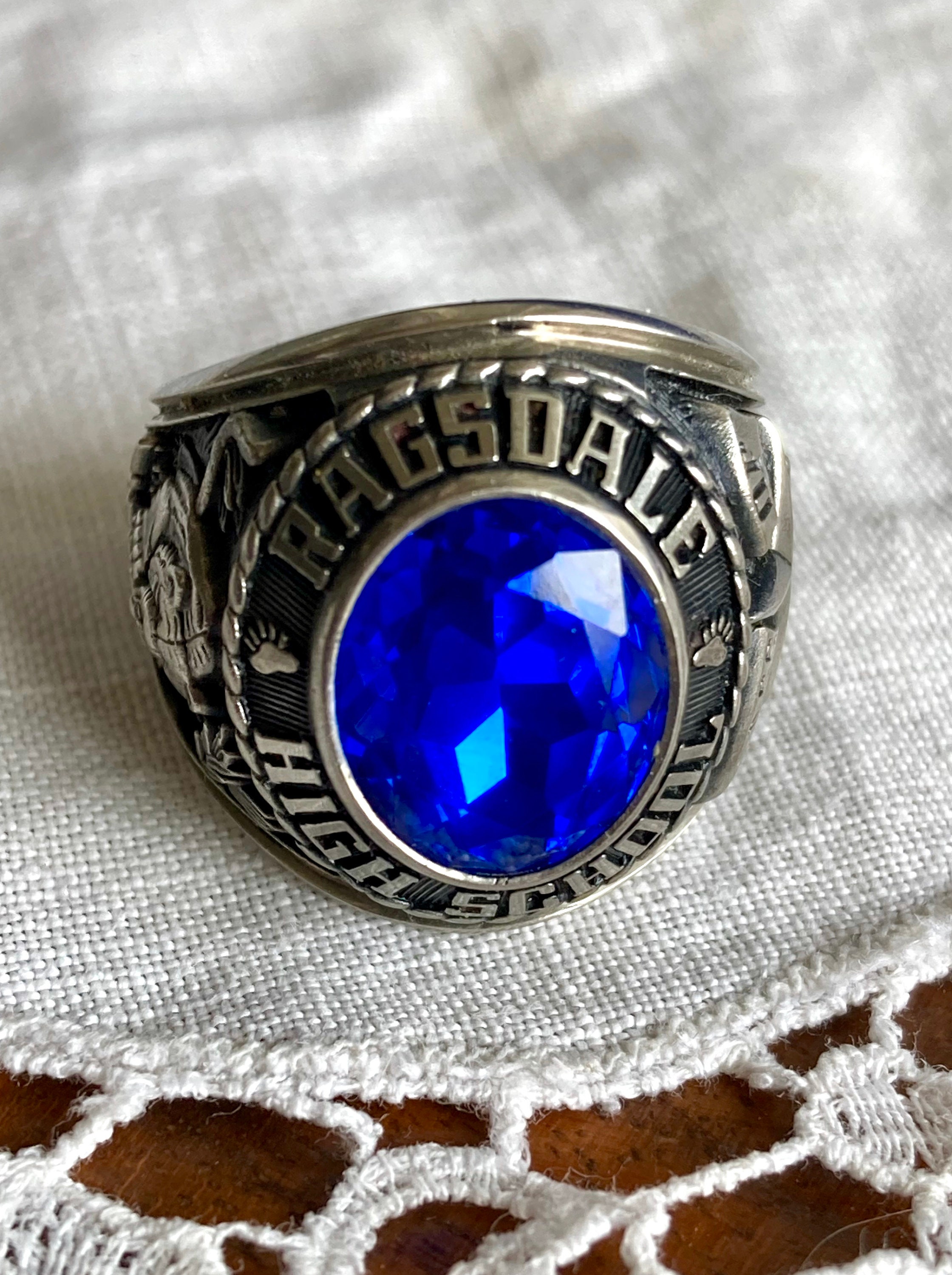 Vintage 1981 Ragsdale High School Class Ring Jostens LTM Vintage 1981 Ragsdale High School Class Ring Jostens LTM