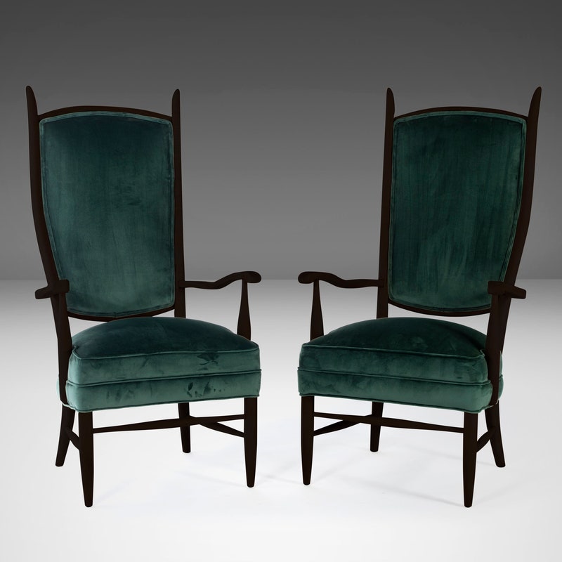 High Back Cane Chair - Etsy