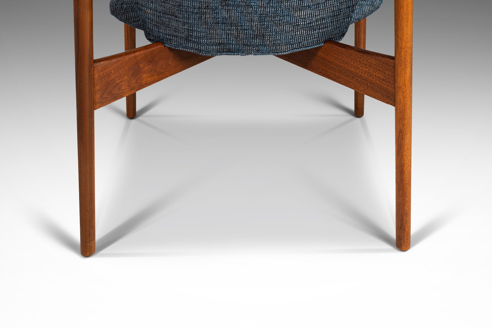 Rare Angular Lounge Chair / Armchair With Sculpted Back in - Etsy