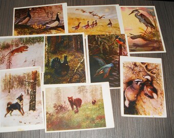 Russian postcards | Etsy